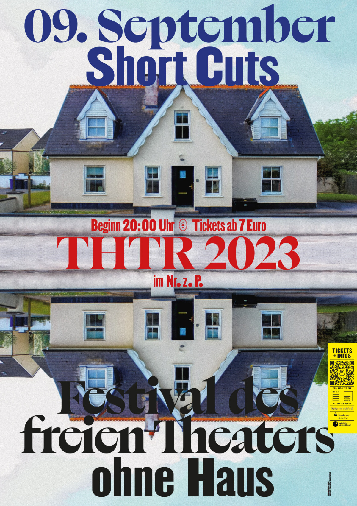 Festival des freien Theaters ohne Haus • 100 Beste Plakate